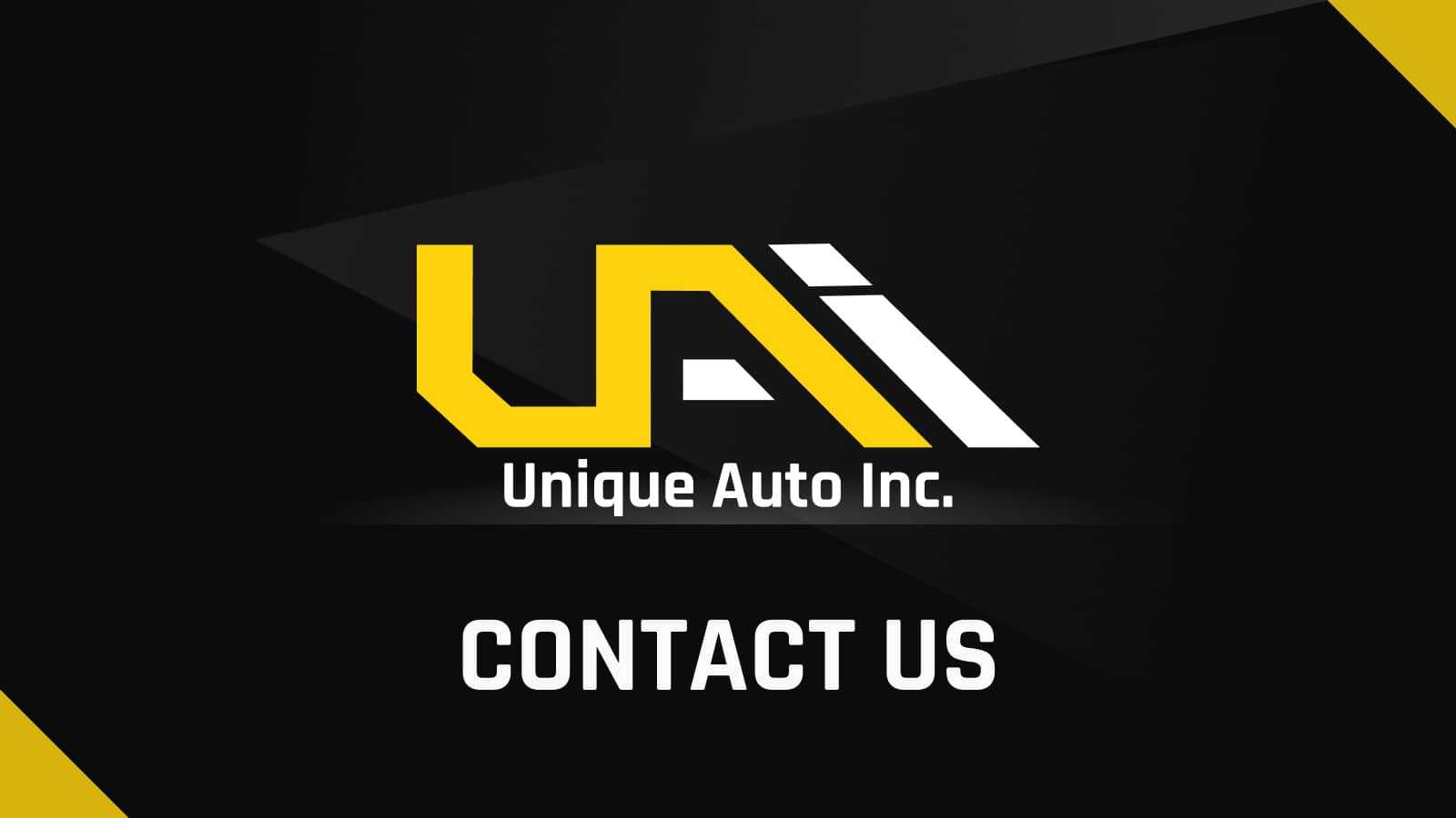 Contact Us - Unique Auto Inc.